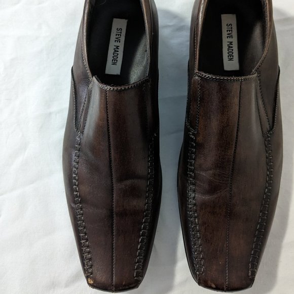 Steve Madden | Shoes | Steve Madden Size 95 Carano Brown Loafers | Poshmark